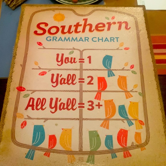 Art | Farmhouse Country Style Southern Grammer Chart | Poshmark